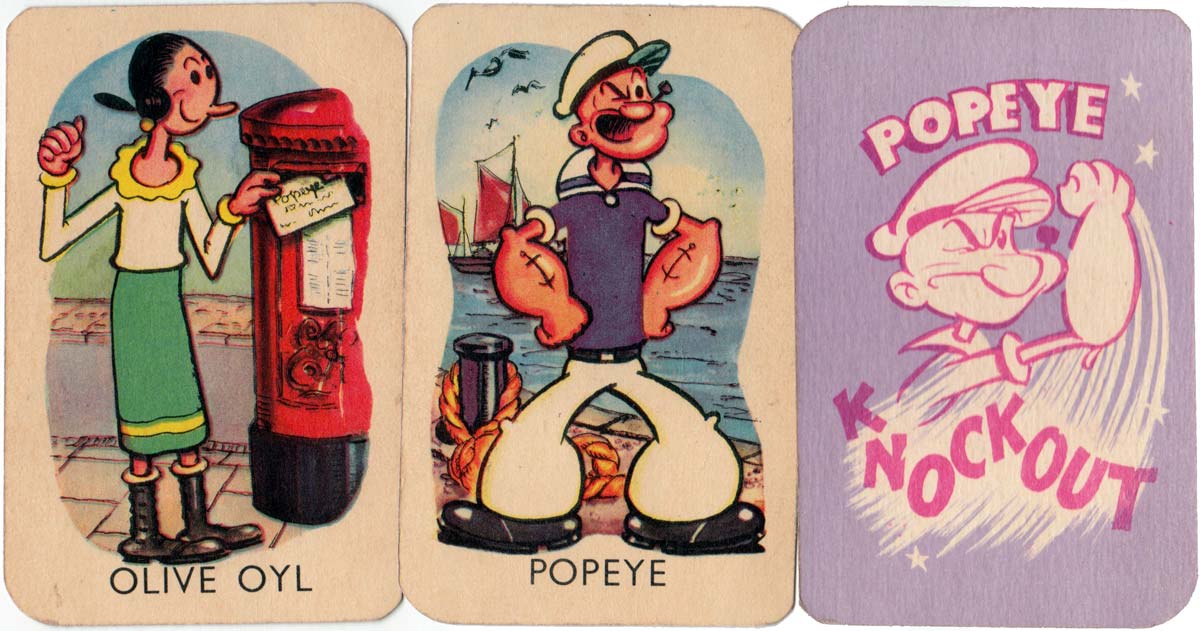 Popeye Knockout — The World of Playing Cards