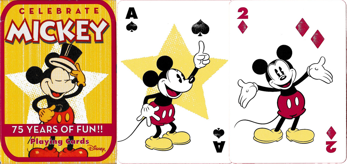 Celebrate Mickey — The World of Playing Cards