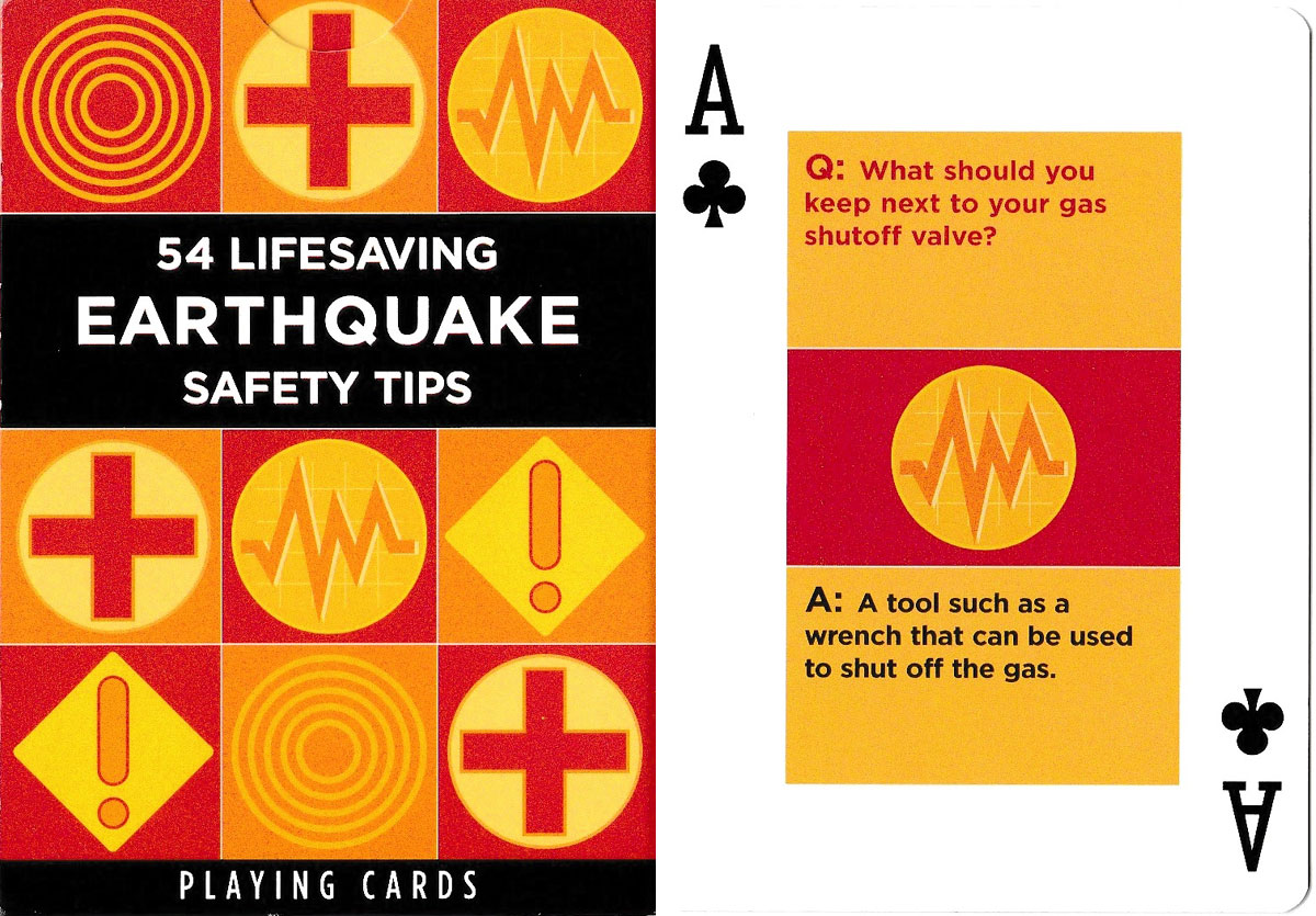 Lifesaving Earthquake Safety Tips — The World of Playing Cards