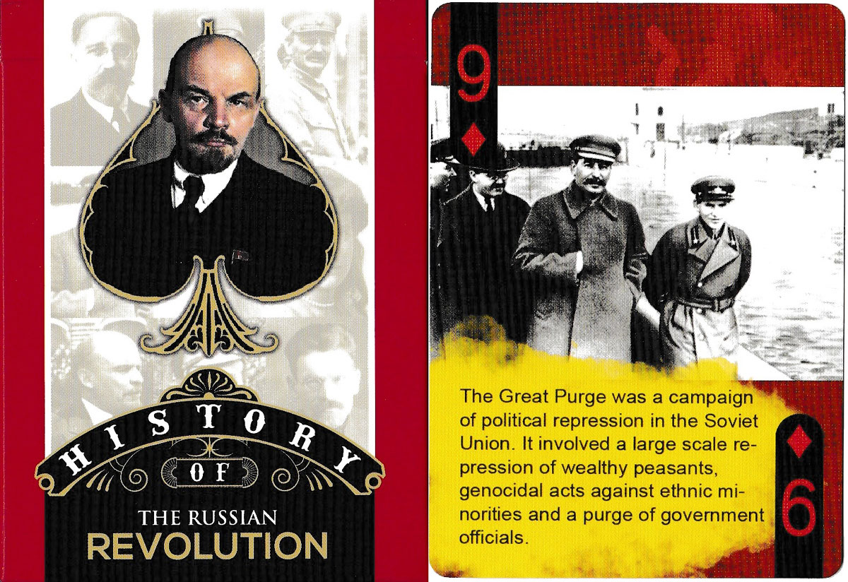 History of the Russian Revolution — The World of Playing Cards