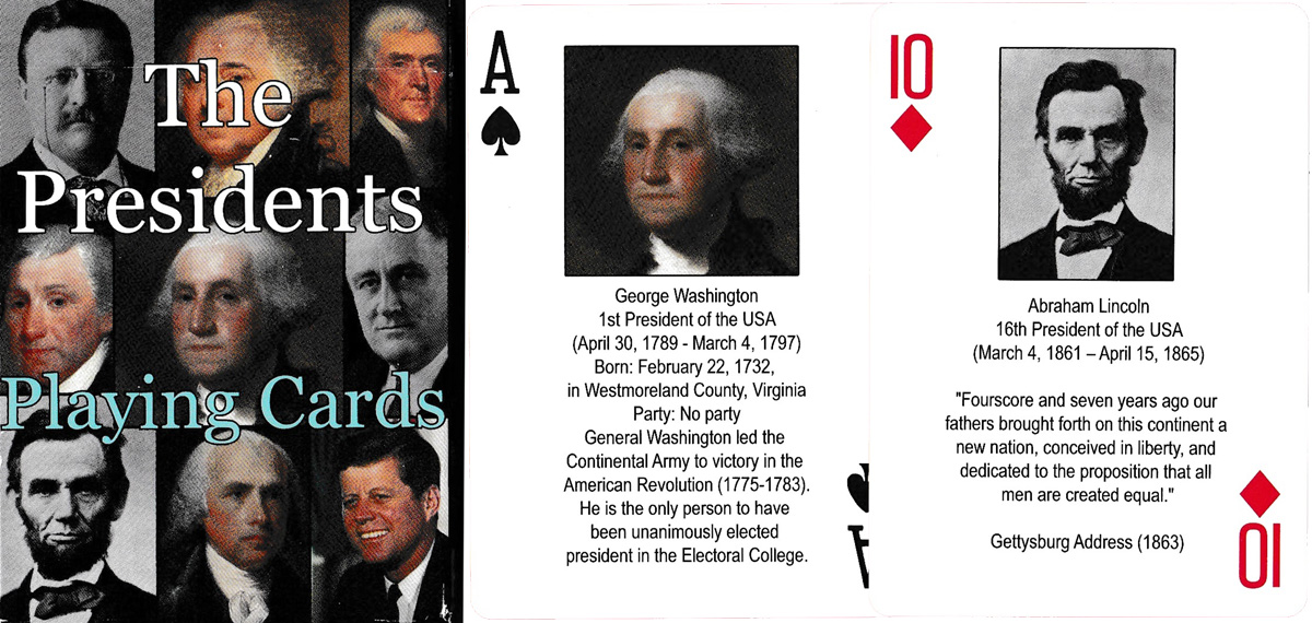 The Presidents playing cards — The World of Playing Cards