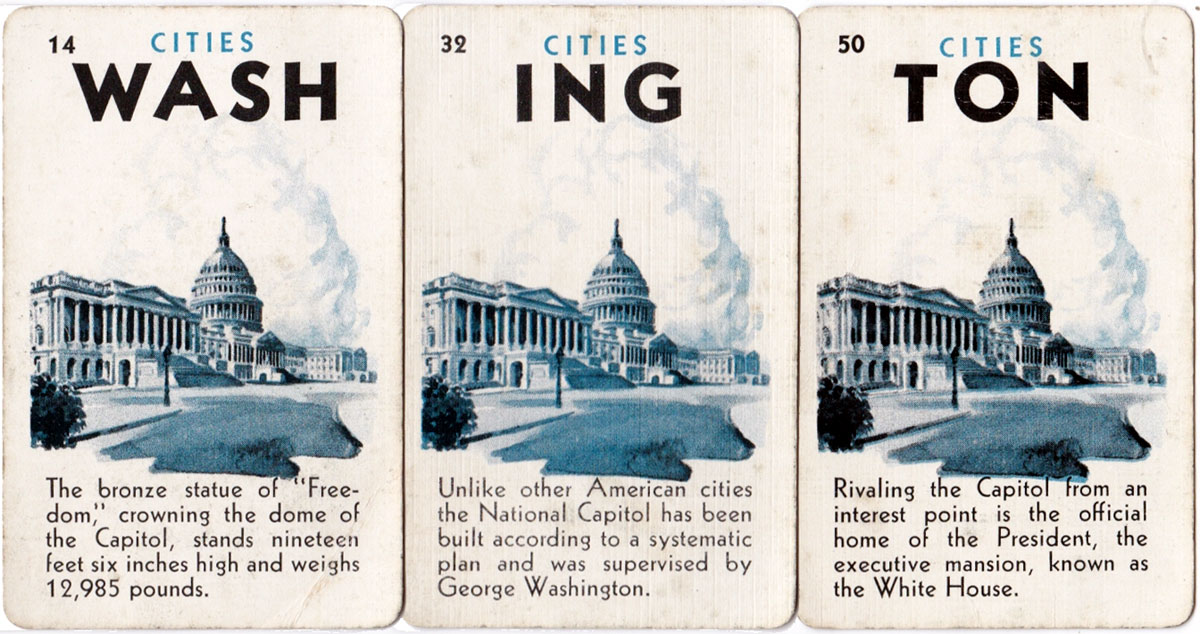 Game of Cities — The World of Playing Cards