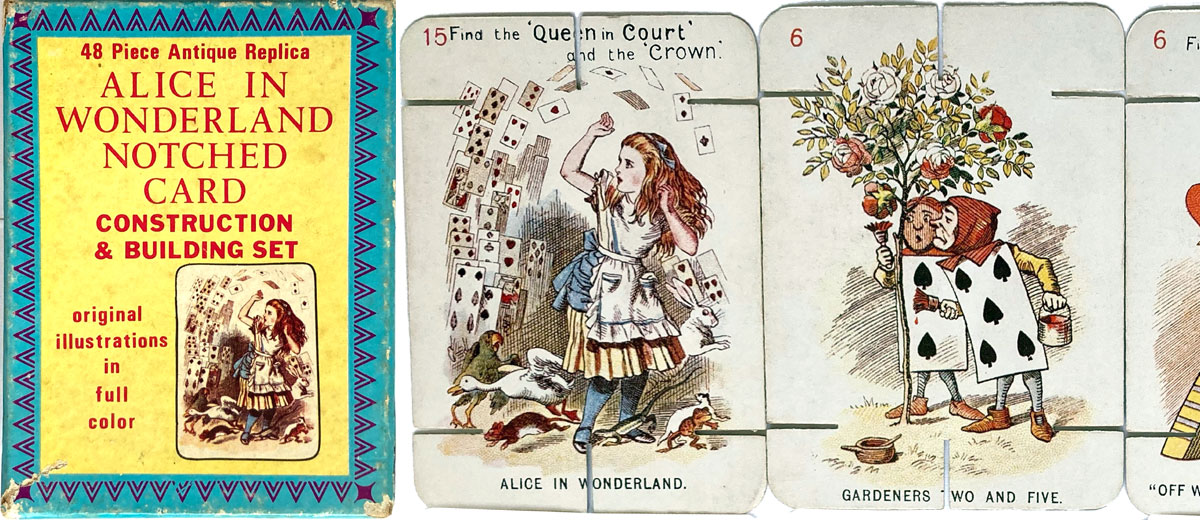 Notched Construction Cards — The World of Playing Cards