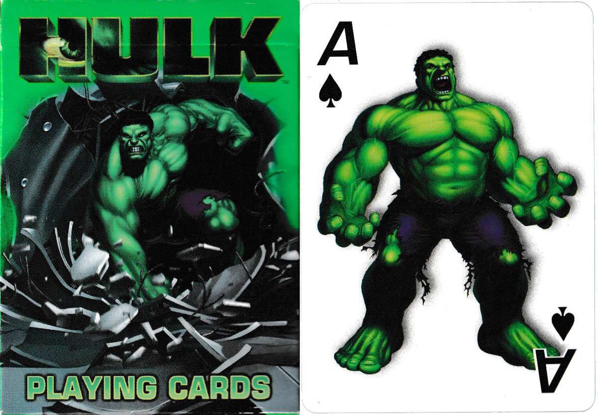 Hulk playing cards — The World of Playing Cards