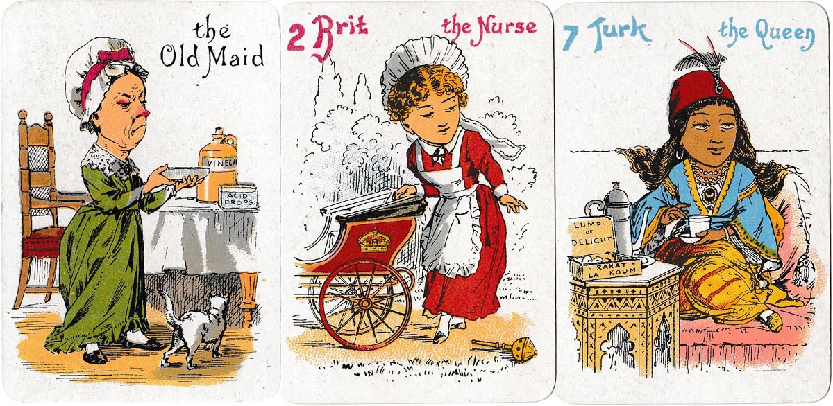 Spin & Old Maid — The World of Playing Cards