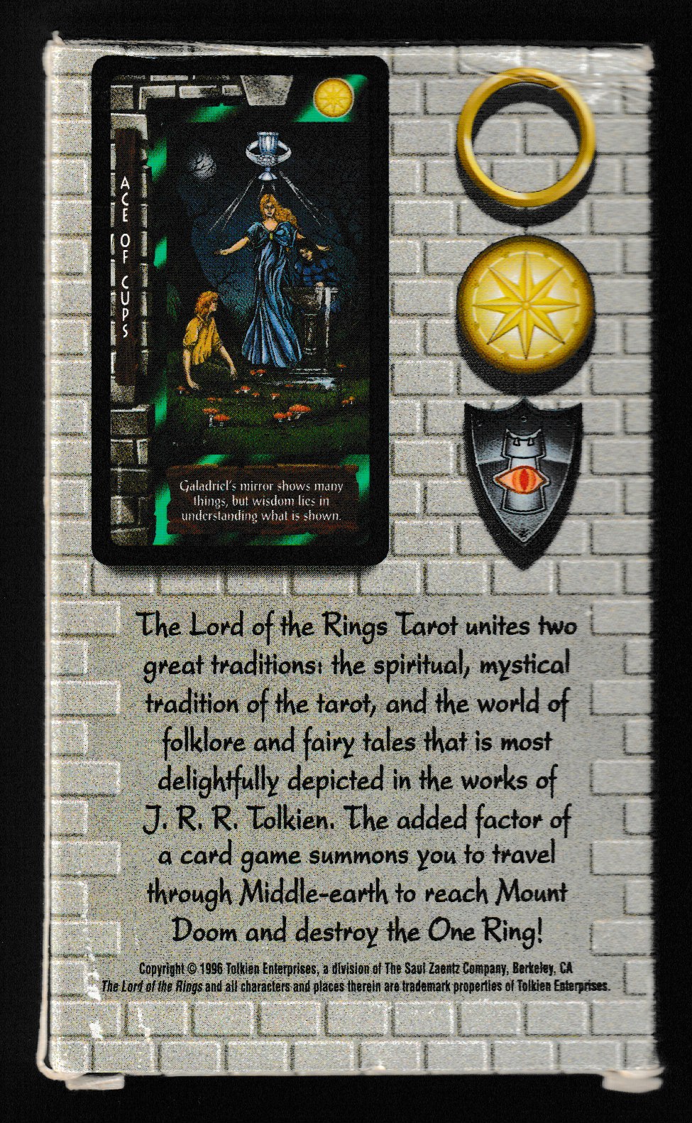 The Lord of the Rings Tarot Deck & Card Game — The World of Playing Cards