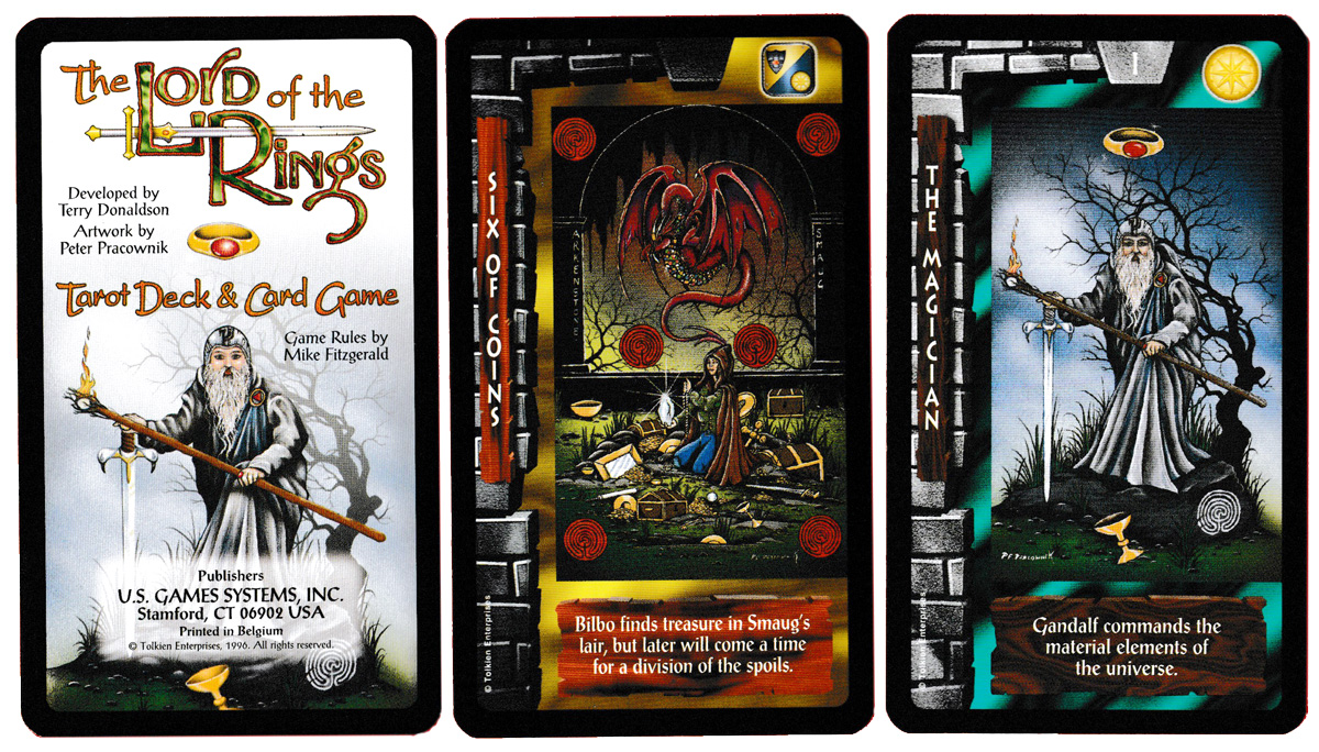 The Lord of the Rings Tarot Deck & Card Game — The World of Playing Cards