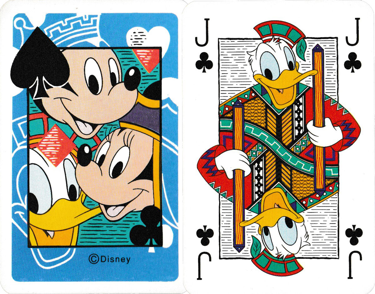 Disney playing cards (Waddingtons) — The World of Playing Cards