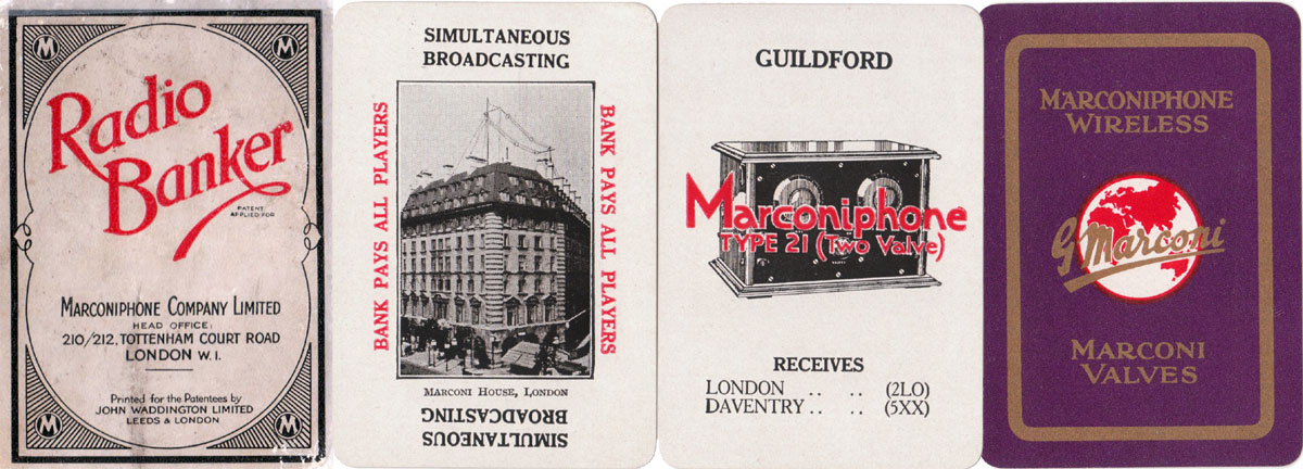 Radio Banker — The World of Playing Cards